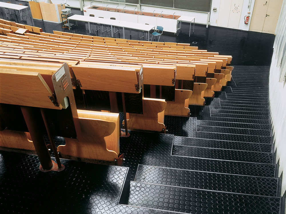 Non-Slip Rubber Flooring Roll UK | Round Dot Pattern | Heavy-Duty